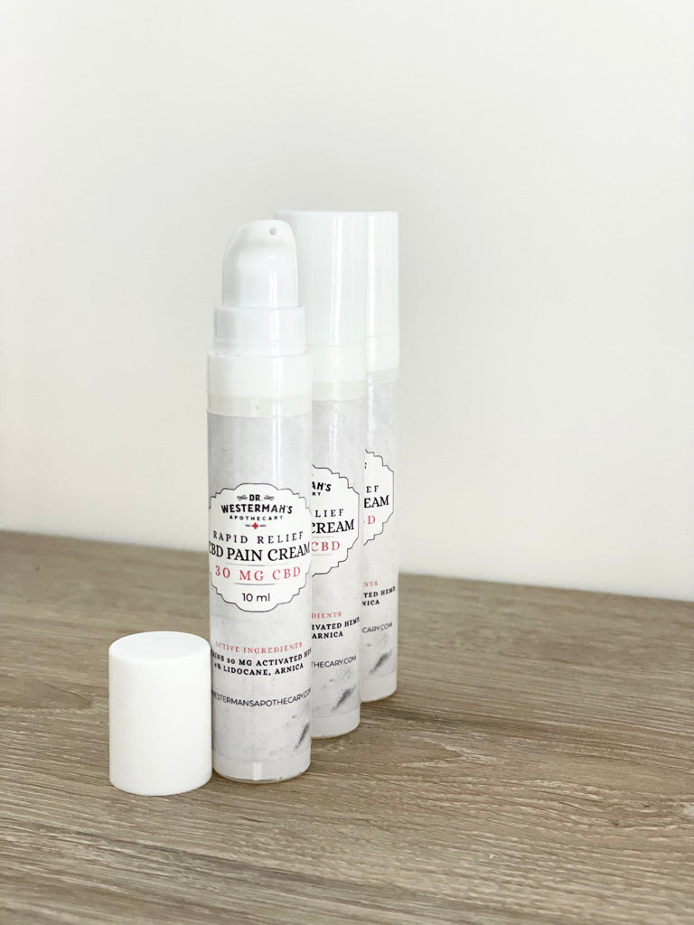 Transdermal 30mg CBD Pain Relief Cream (10 mL) – Dr. Westerman's Apothecary
